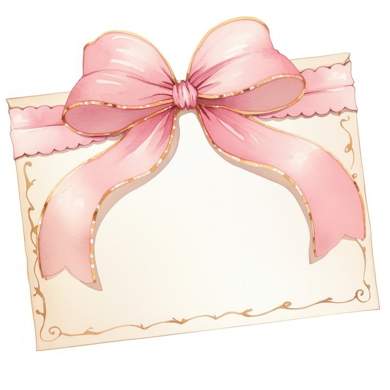 PNG Coquette note paper accessories | Free PNG - rawpixel