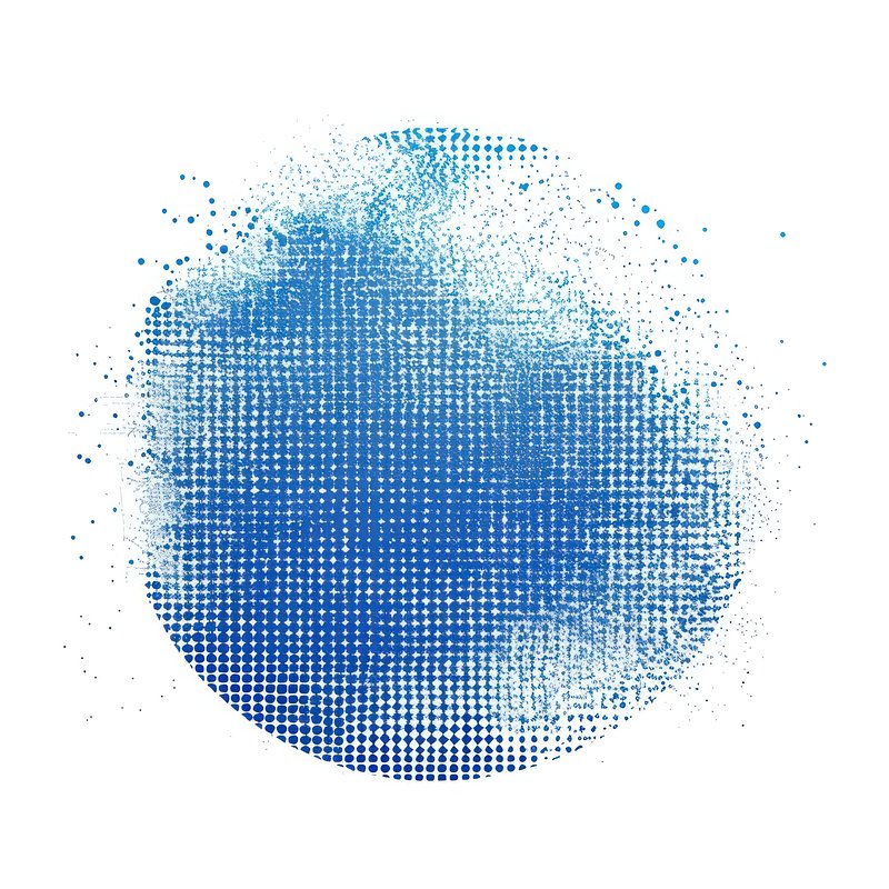 Abstract blue circular fingerprint pattern | Free Photo Illustration ...
