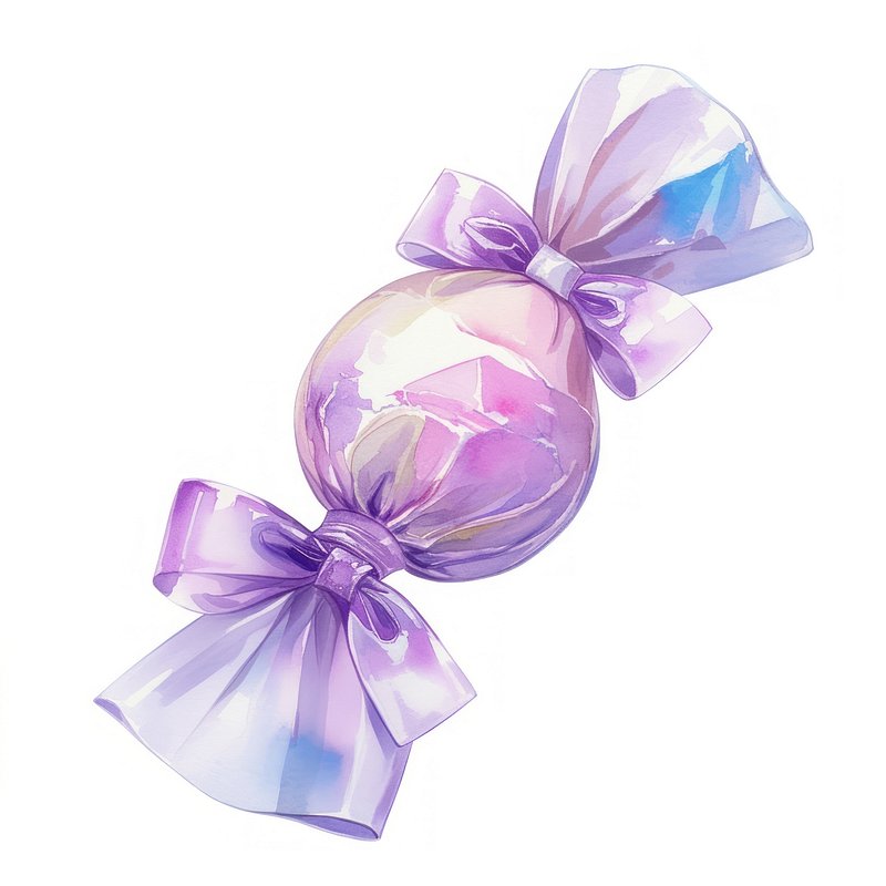 Purple coquette Candy candy confectionery | Free Photo Illustration ...