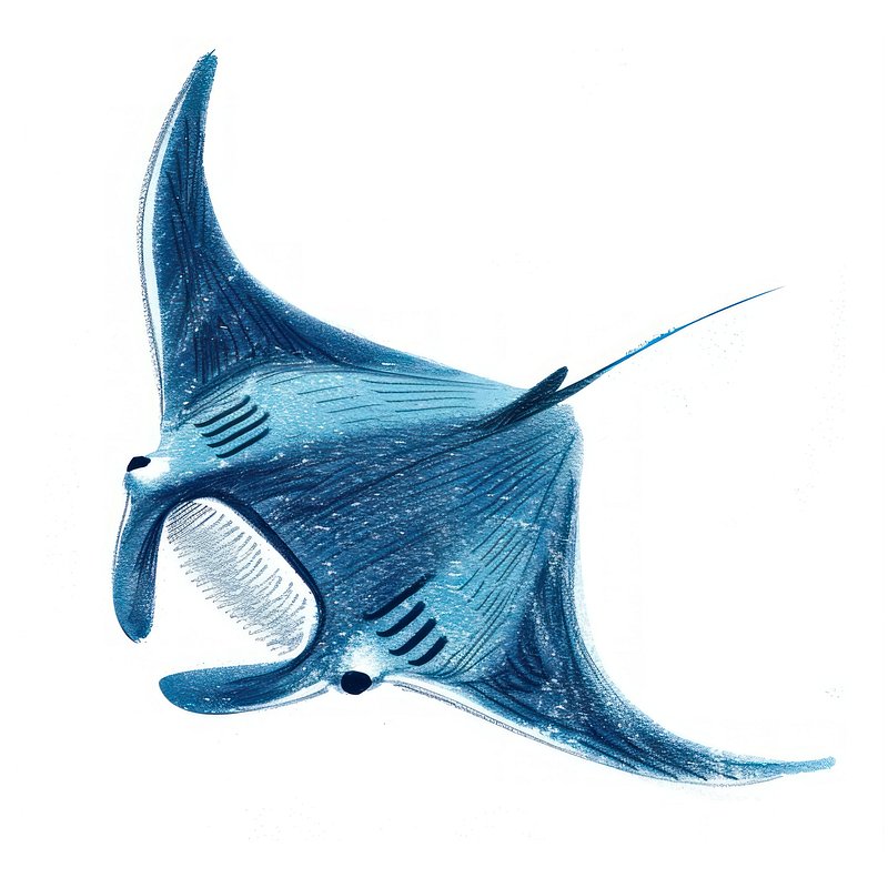 Manta rays manta ray animal | Free Photo Illustration - rawpixel