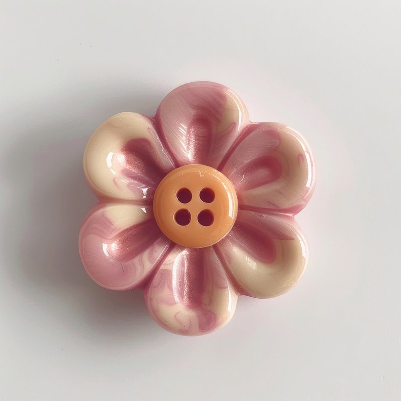 PNG Colorful floral button accessory | Premium PNG - rawpixel