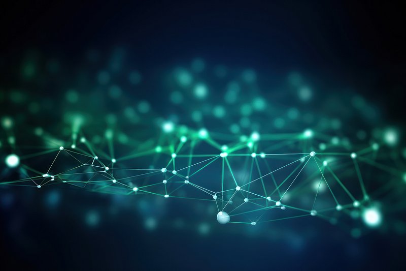 Network communications backgrounds blue electricity | Free Photo ...