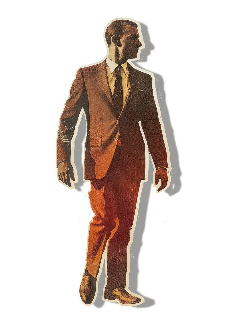 PNG Stylish retro man illustration | Premium PNG - rawpixel