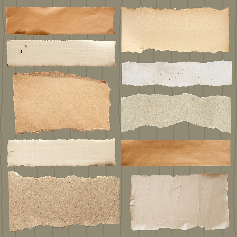 PNG torn paper element set | Premium PNG - rawpixel