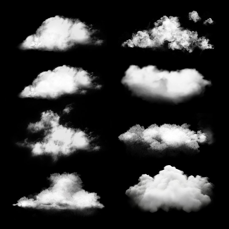 PNG fluffy cloud design element | Premium PNG - rawpixel