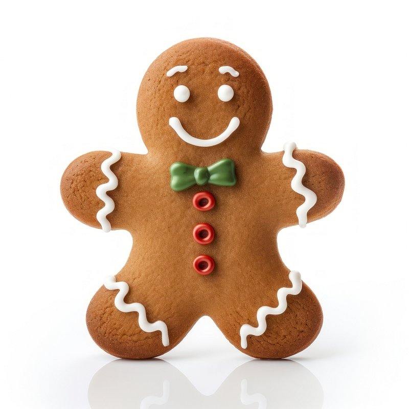 PNG Pink gingerbread man christmas | Premium PNG - rawpixel