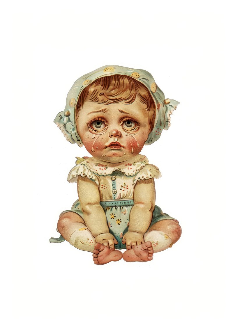 Crying Baby Cartoon Images | Free Photos, PNG Stickers, Wallpapers ...