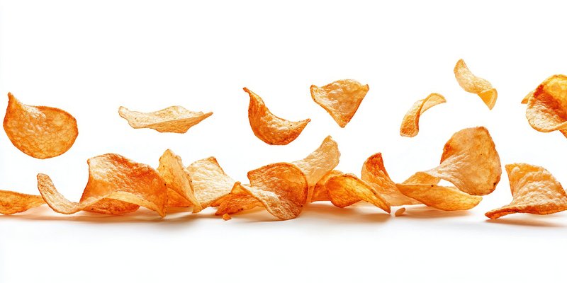 PNG Potato chips border frame | Free PNG - rawpixel