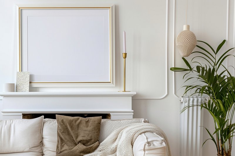 Minimalist decor with frame | Free Photo - rawpixel