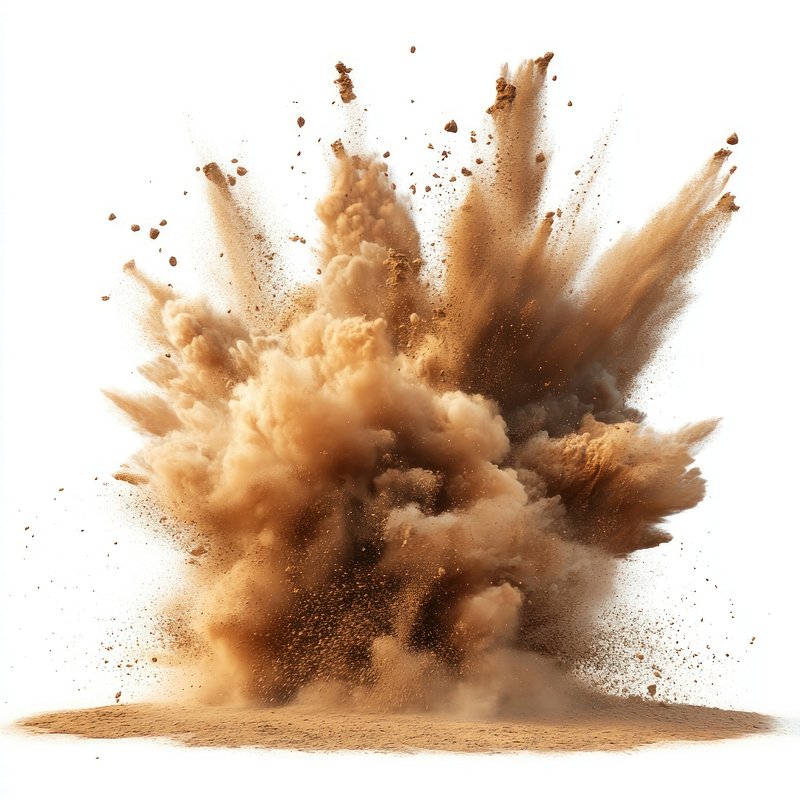 Explosion Impact Photo Dynamic Effect Cloud Images | Free Photos, PNG ...