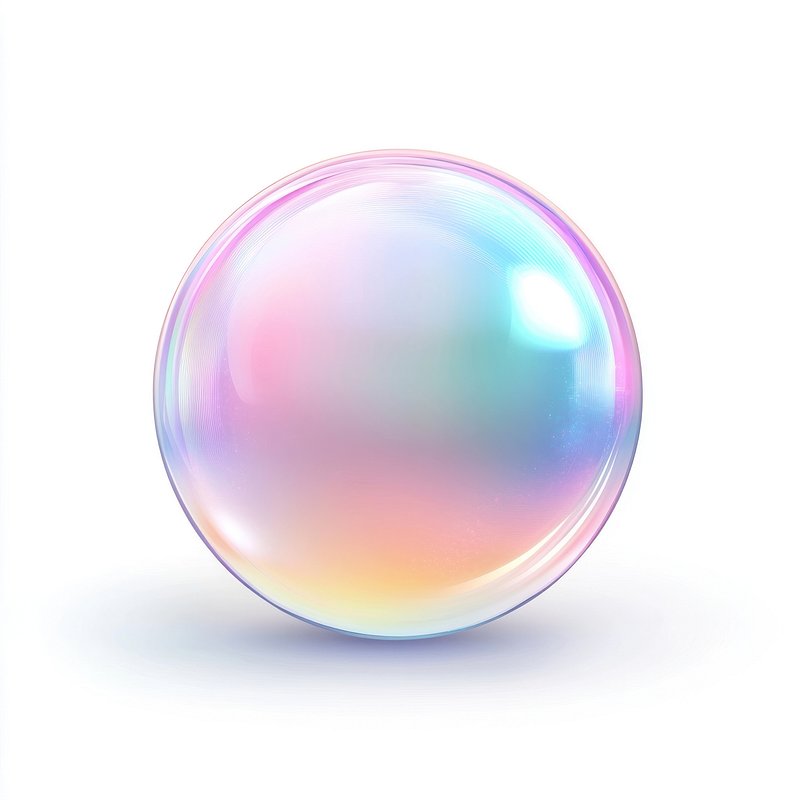 Floating orb illustration floating digital | Free Photo Illustration ...