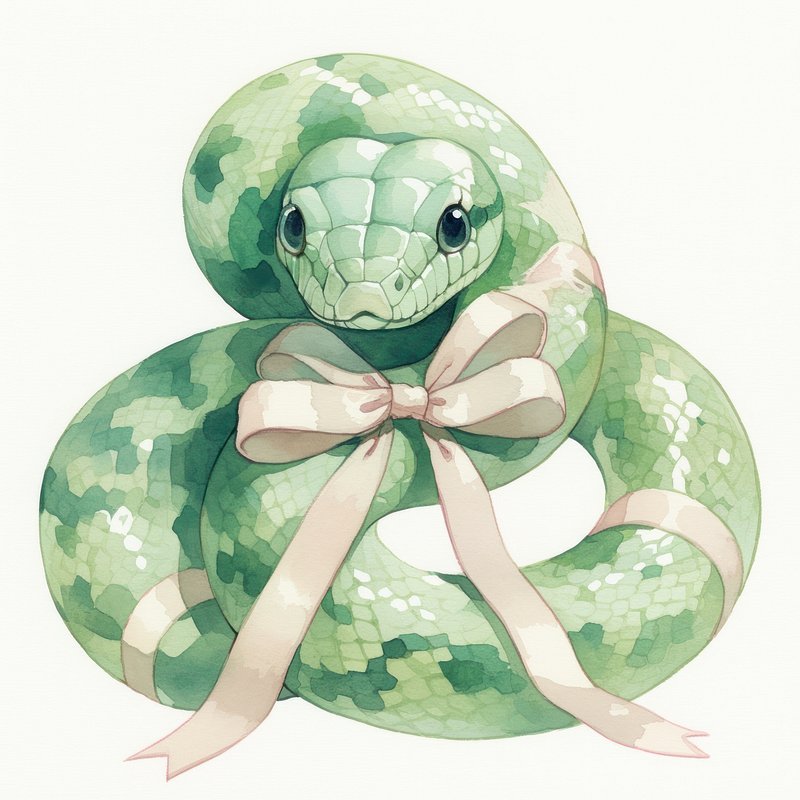 Coquette snake illustration reptile animal | Free Photo Illustration ...