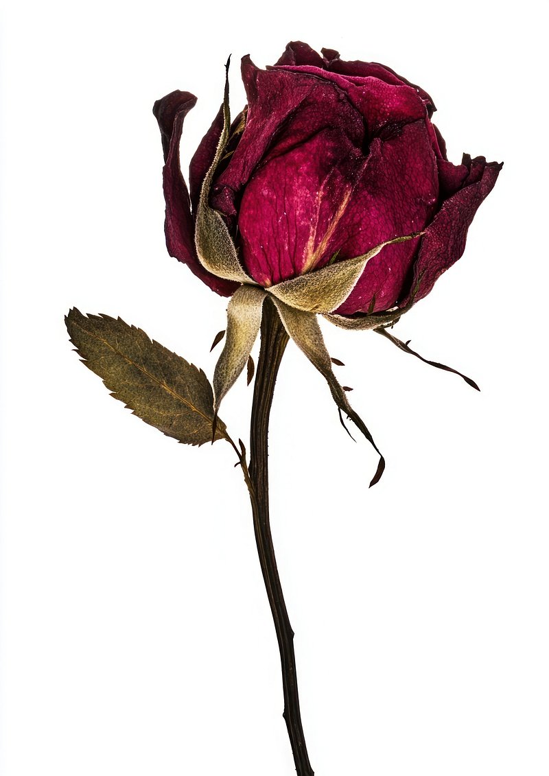 PNG Pressed red rose flower | Premium PNG - rawpixel