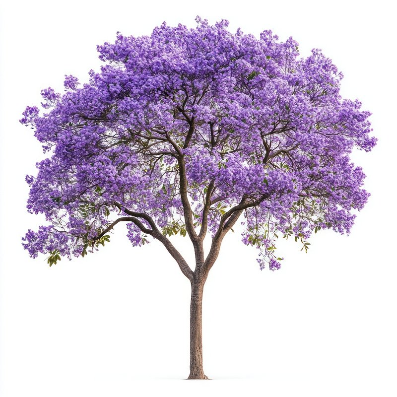 PNG Jacaranda tree jacaranda purple | Free PNG - rawpixel