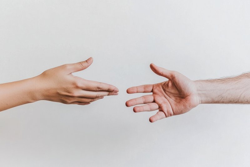 PNG Two hands extending towards | Premium PNG - rawpixel