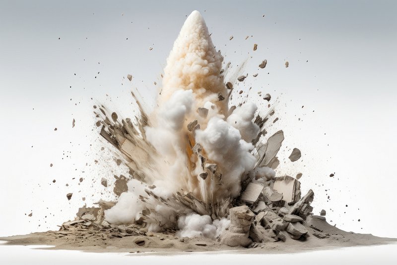 Exploding splashing mountain outdoors. | Premium Photo - rawpixel