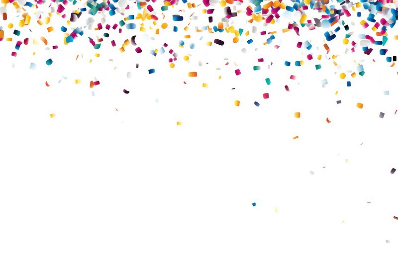 Colorful confetti effect png, transparent | Free PNG - rawpixel