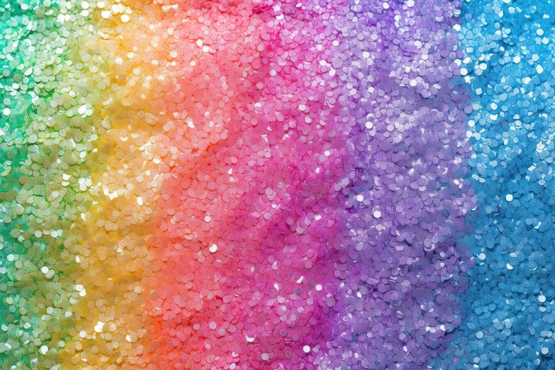Rainbow glitter backgrounds variation. | Free Photo - rawpixel