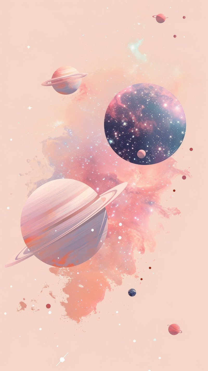 Aesthetic Solar System Wallpapers Images | Free Photos, PNG Stickers ...