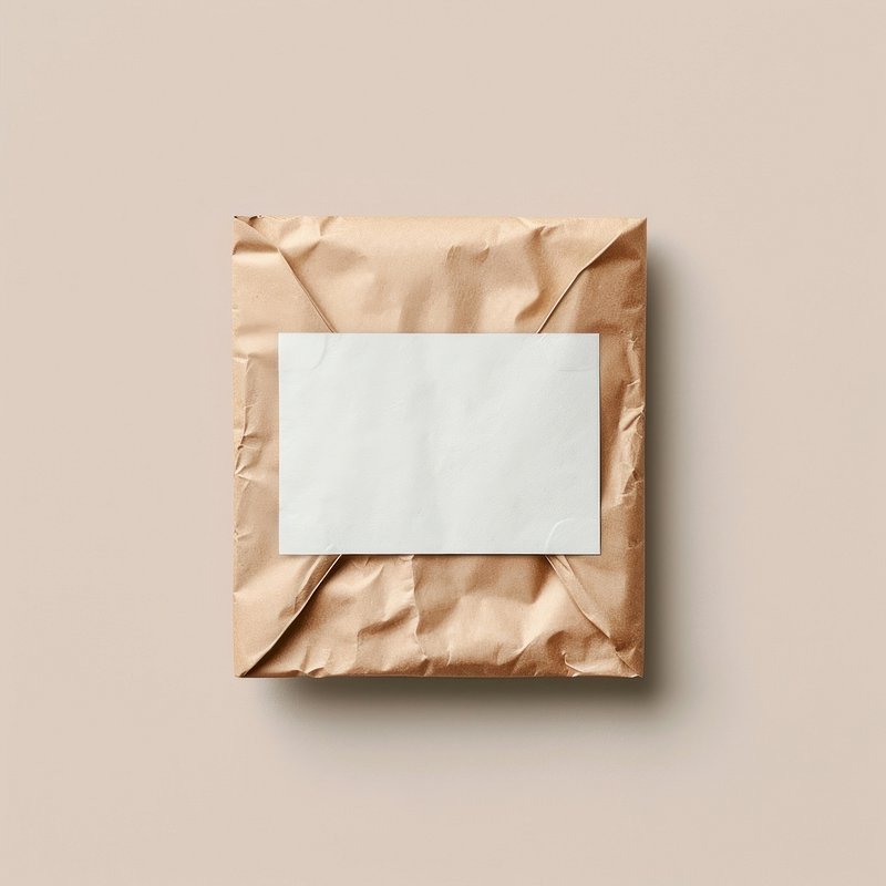 White packaging paper crumpled wrinkled. | Free Photo - rawpixel