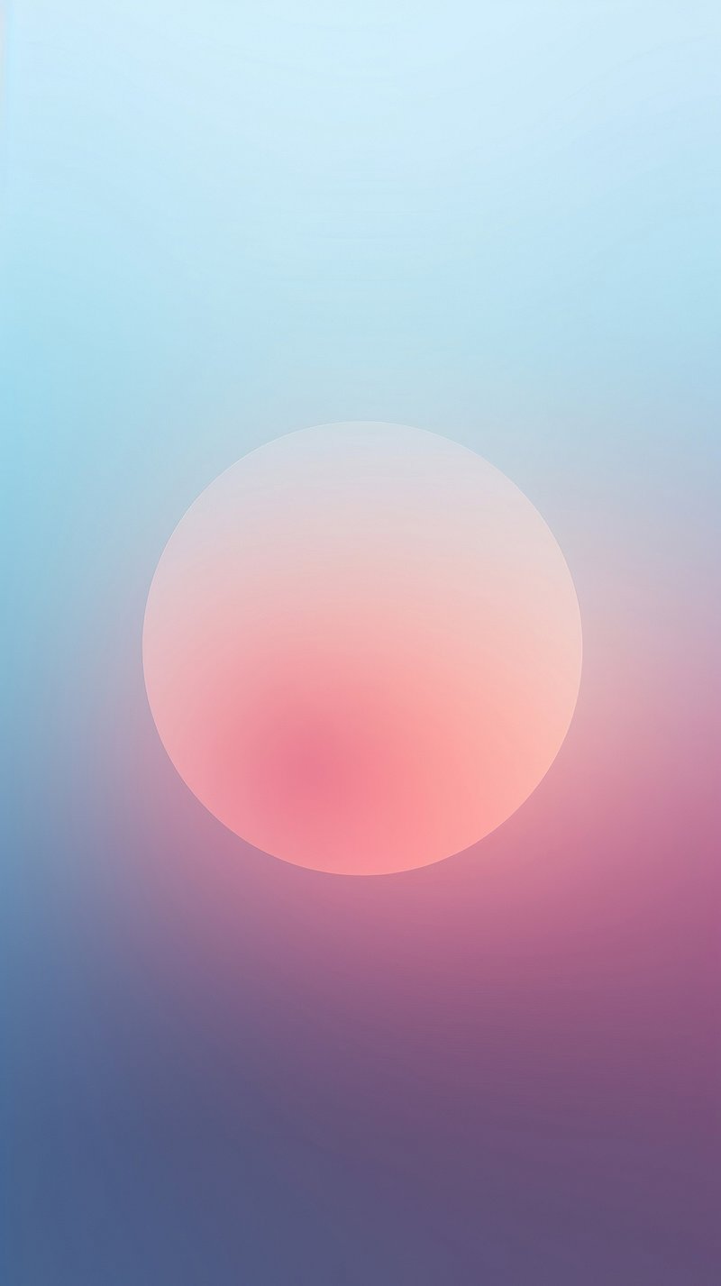 Aesthetic gradient wallpaper abstract circle | Premium Photo ...