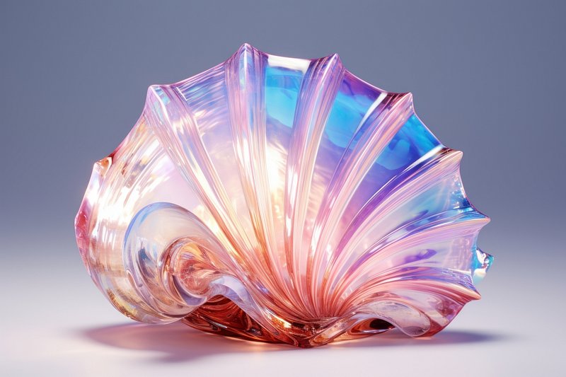 Seashell clam invertebrate translucent | Free Photo Illustration - rawpixel