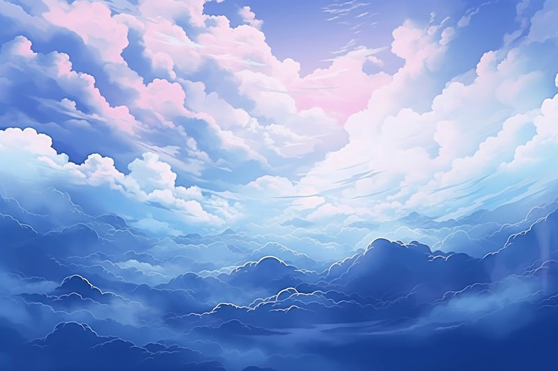 Cloudscape Drawing Images | Free Photos, PNG Stickers, Wallpapers ...