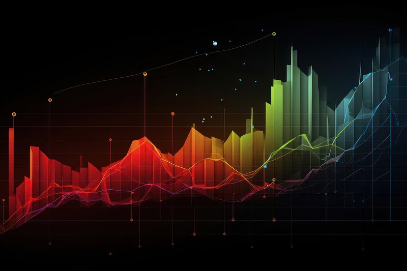 Landscape backgrounds graph chart. | Premium Photo Illustration - rawpixel