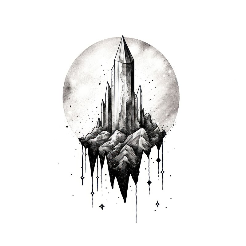 Quartz drawing sketch illustrated. | Premium Photo Illustration - rawpixel