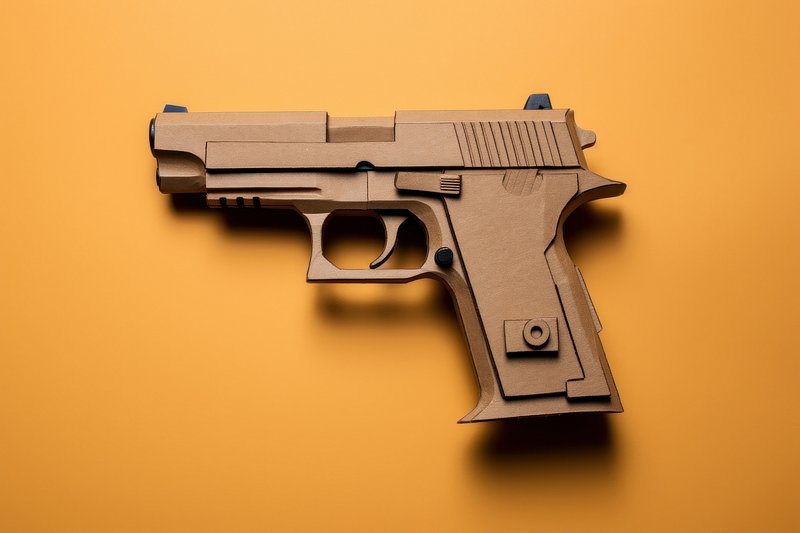 2D gun symbol handgun weapon | Premium Photo Illustration - rawpixel