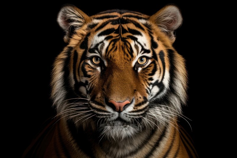 Confused tiger wildlife animal mammal. | Free Photo - rawpixel