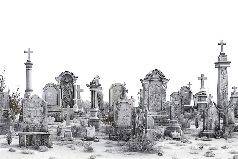Cemetery cemetery gravestone graveyard. | Premium Photo - rawpixel