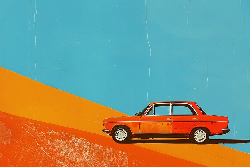 Retro collage car vehicle art | Premium Photo Illustration - rawpixel