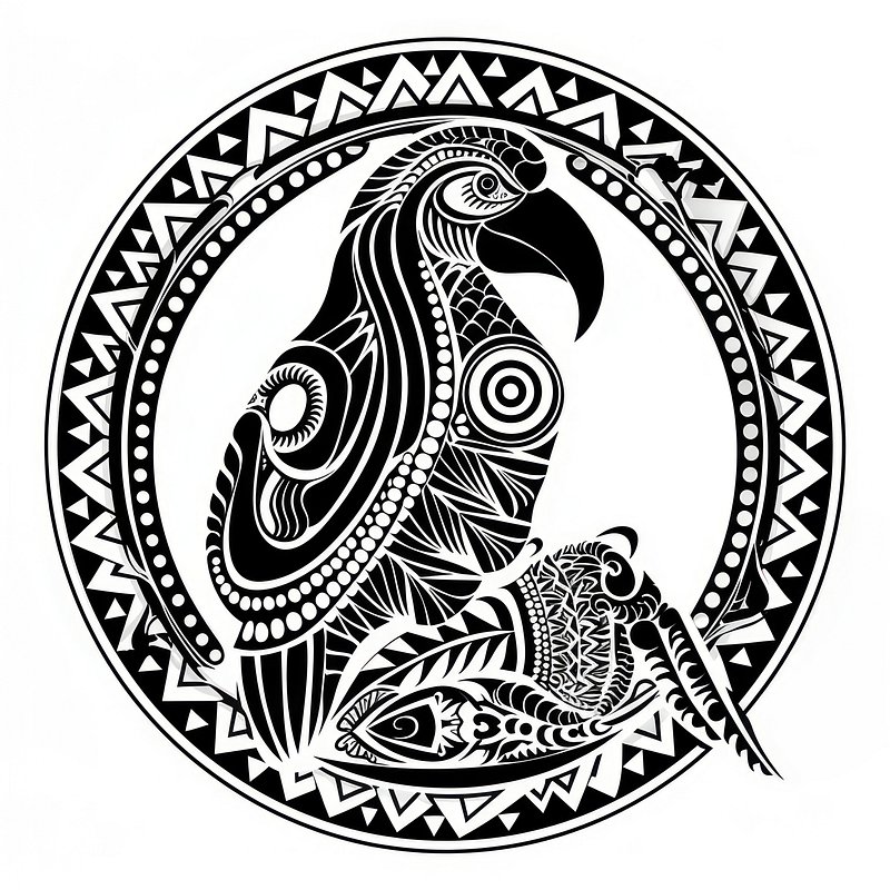 Maori pattern illustrated accessories. | Free Photo Illustration - rawpixel