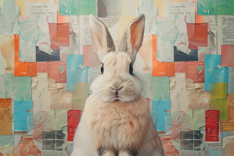 Rabbit Collage Images | Free Photos, PNG Stickers, Wallpapers ...
