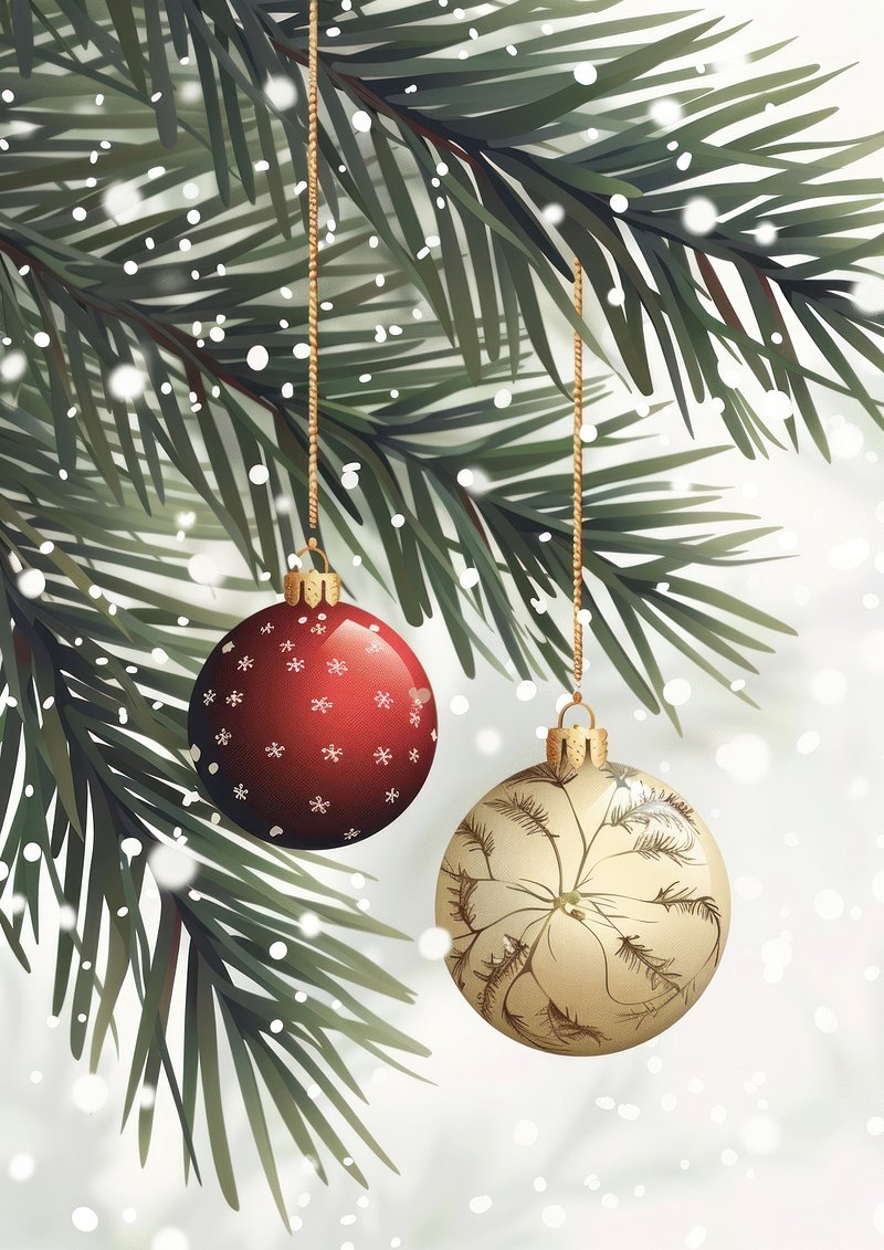 Merry Christmas happy New Year | Premium Photo - rawpixel