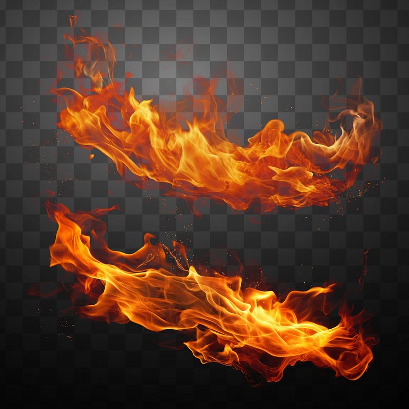 PNG Fiery sparks flames fire | Free PNG - rawpixel