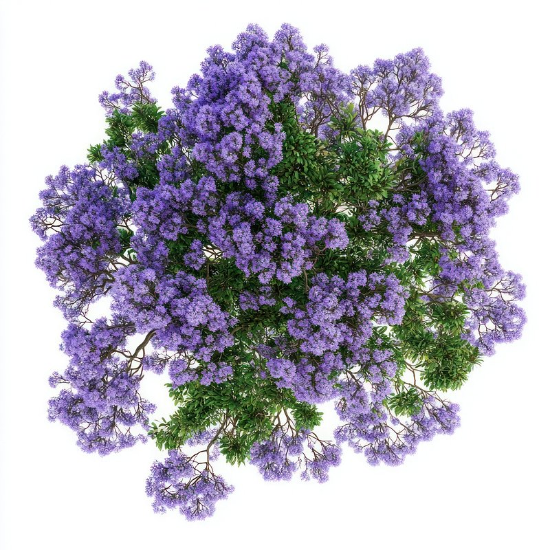PNG Real jacaranda tree flower | Free PNG - rawpixel