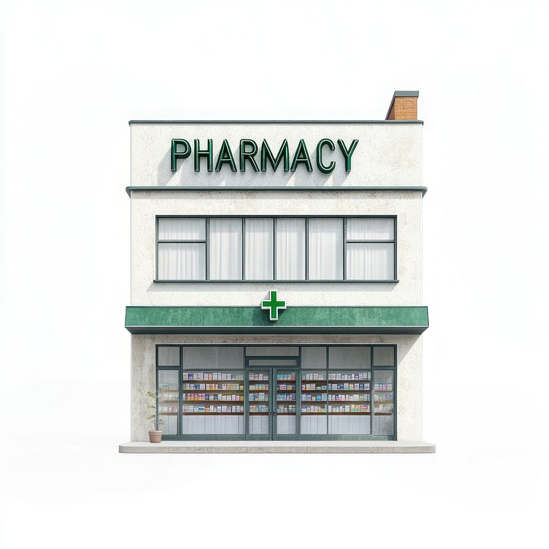 Real drug store facade pharmacy | Free Photo - rawpixel