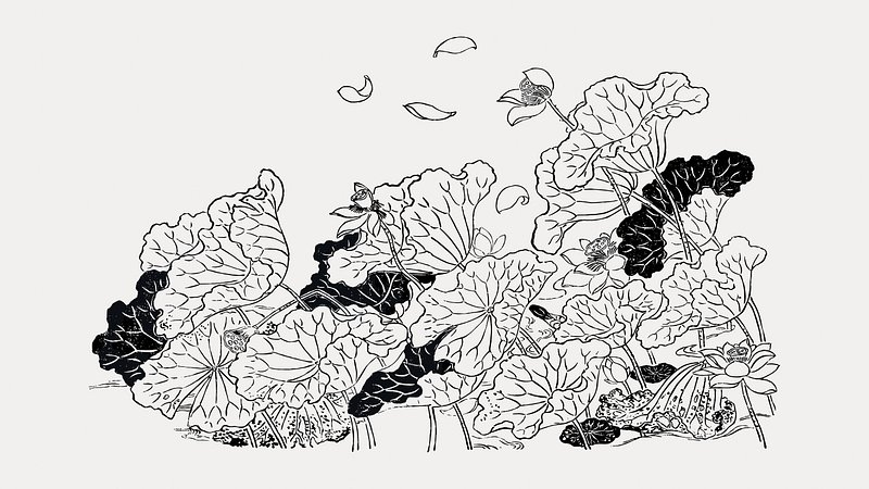 Vintage Japanese Prints Grayscale Images | Free Photos, PNG Stickers ...