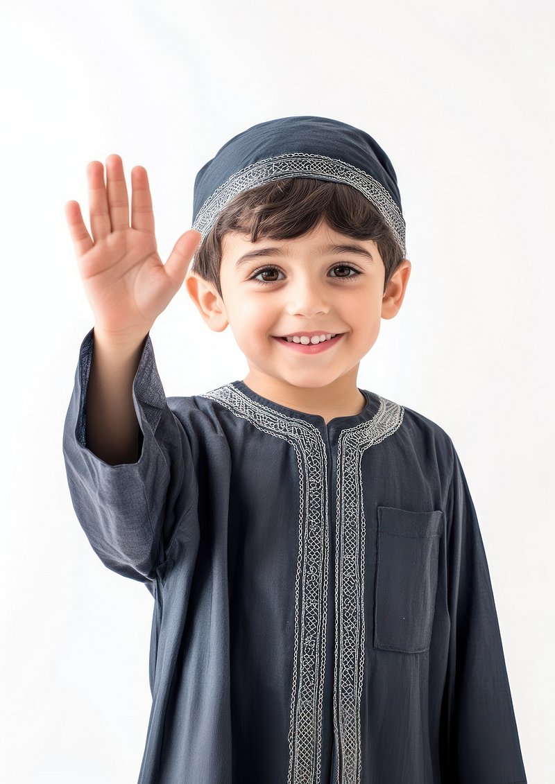 PNG Muslim boy pointing index | Free PNG - rawpixel