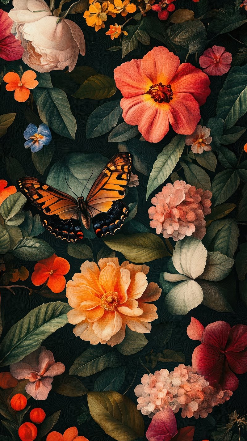 Vintage Rose Garden Wallpaper Images | Free Photos, PNG Stickers ...