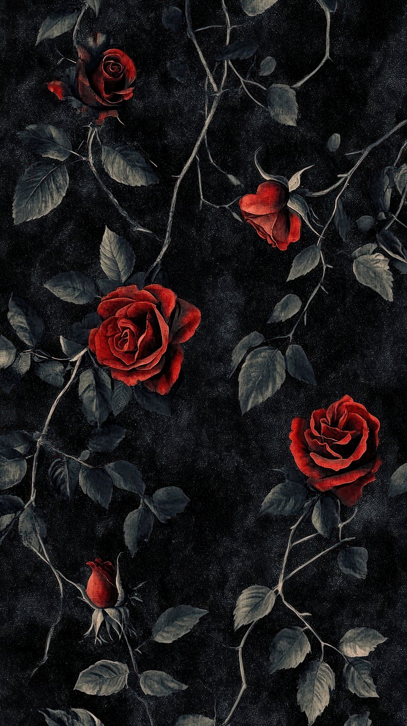 Black Roses Tumblr Background