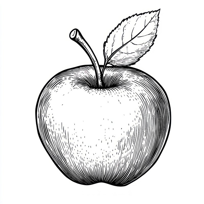 Apple Drawing Images | Free Photos, PNG Stickers, Wallpapers ...