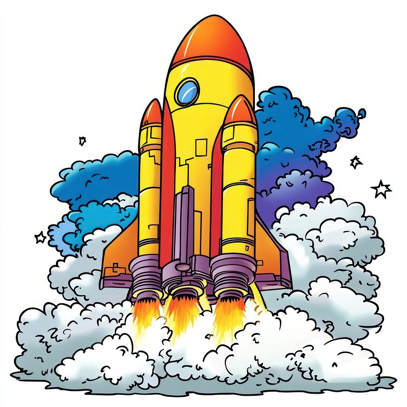 Transparent Cartoon Rocket Images | Free Photos, PNG Stickers ...
