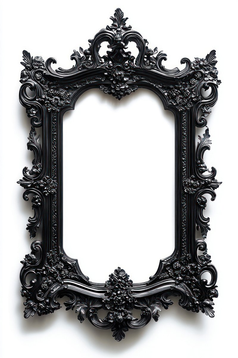PNG Black gothic frames vintage | Premium PNG - rawpixel
