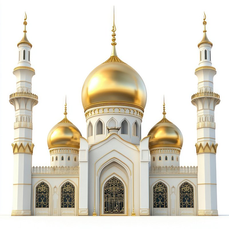 Golden Mosque Kareem mosque architecture | Free Photo - rawpixel