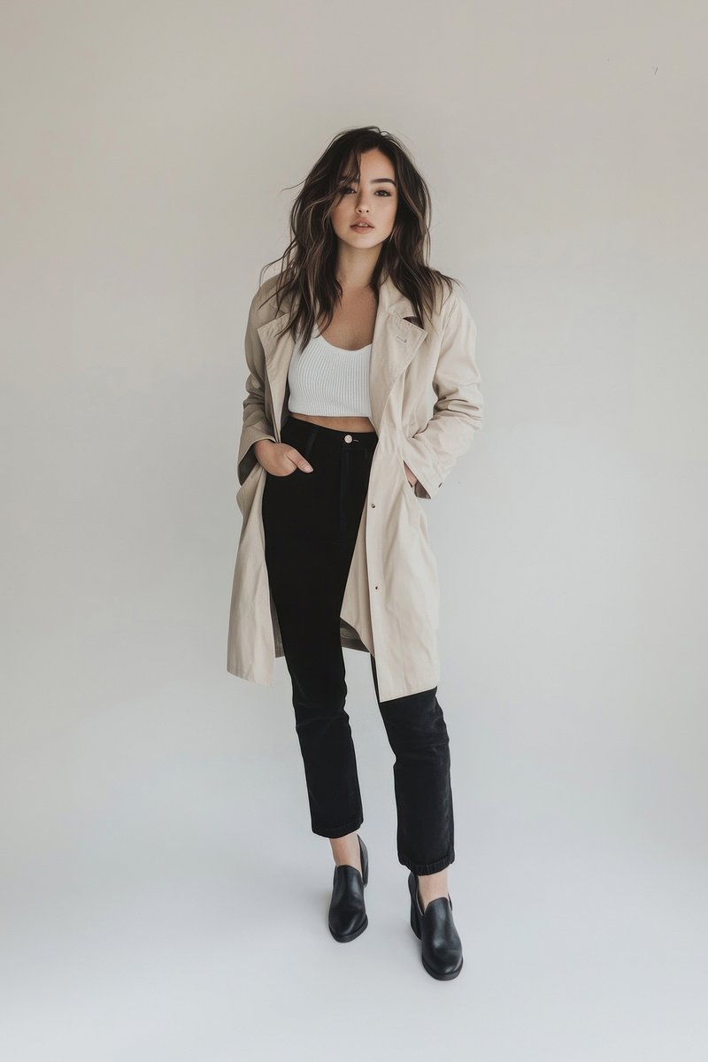 photograph model posing coat photography | Free Photo - rawpixel