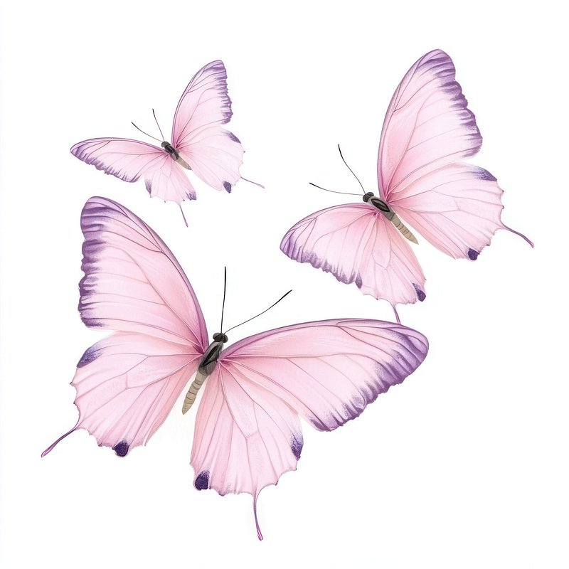 Pastel pink butterfly delicate insect | Free Photo - rawpixel