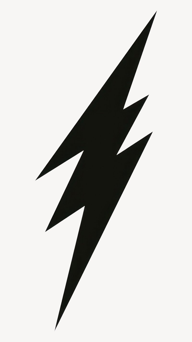 PNG lightning bolt crystal symbol | Premium PNG - rawpixel